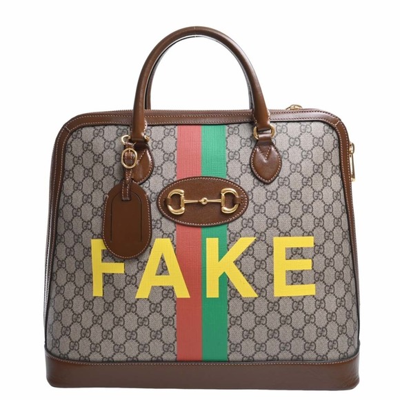 Gucci | Bags | Gucci Horsebit 955 Gg Supreme Fake Not Small Duffle Back ...